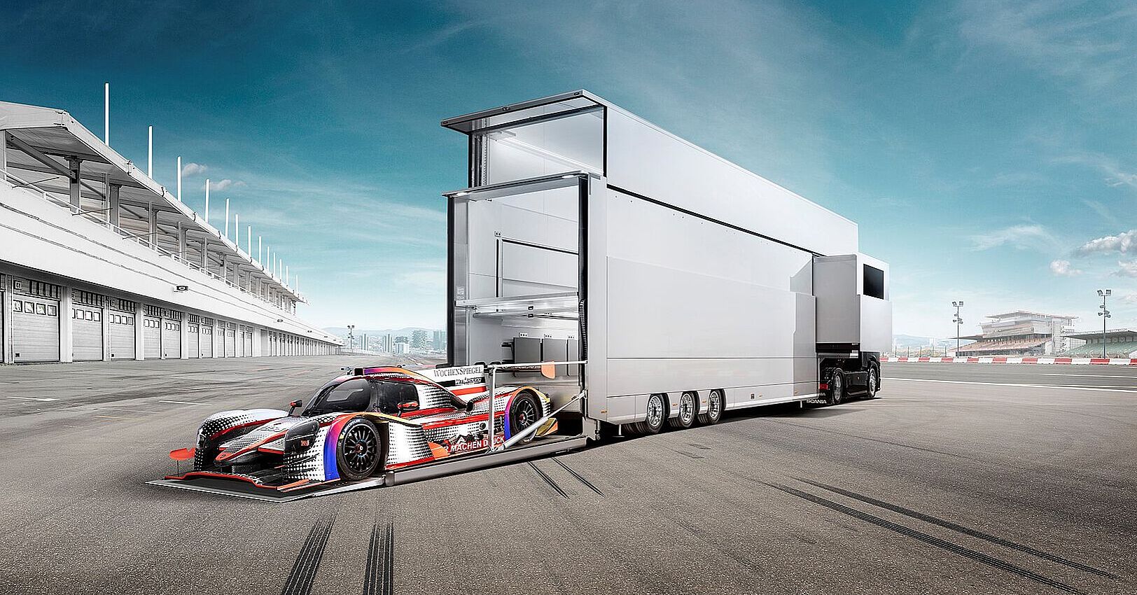 SCHULER SRL 500 in Modell aus dem Motorsport