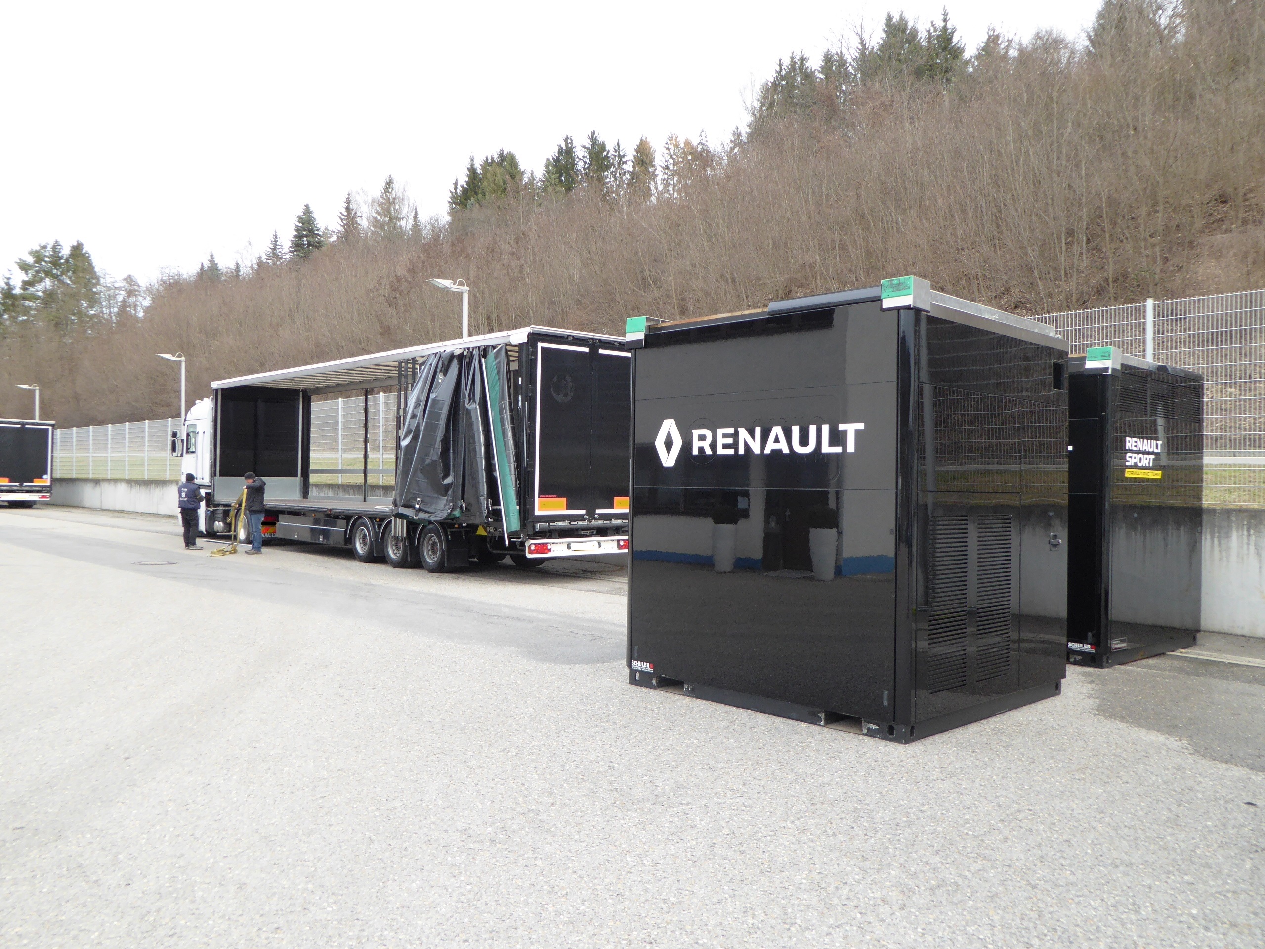 RACE BASE SRB 300 With the best view of the rostrum.