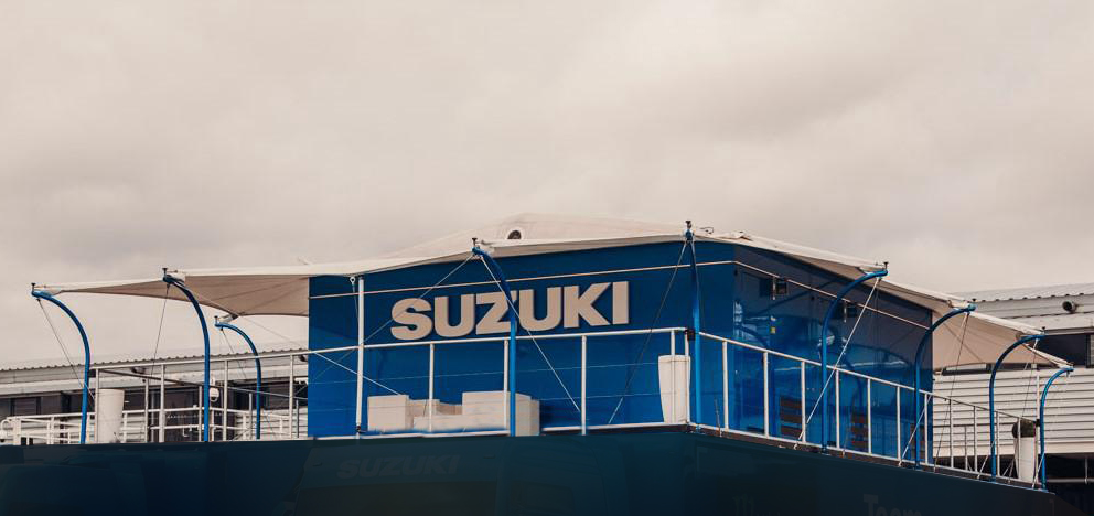 SCHULER SUZUKI RACE BASE MOTOGP HOSPITALITY