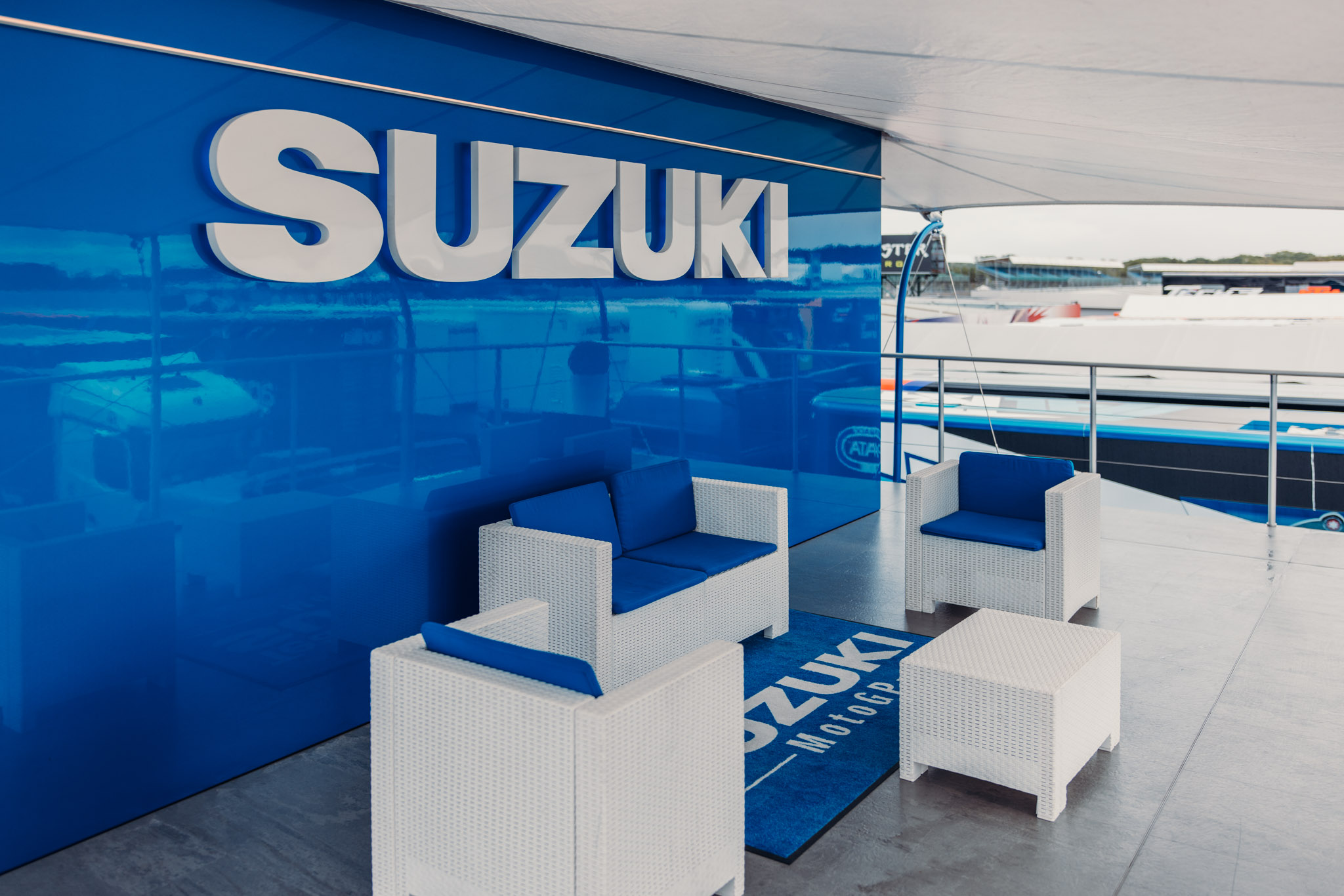 SCHULER SUZUKI RACE BASE MOTOGP HOSPITALITY